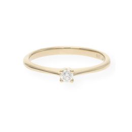 JuwelmaLux Fingerring JuwelmaLux Ring 585/000 (14 Karat) Gelbgold mit Brillant JL10-07-1379 (kein Set