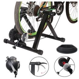 Feel2Home Heimtrainer Fahrrad Rollentrainer Indoor 6 GANG Cycletrainer 150 kg Heimsportgerät (Besonderheit)