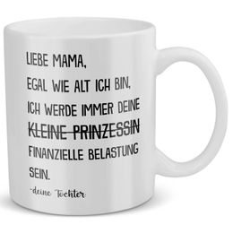 22Feels Tasse Mama Geschenk von Tochter Muttertag Geburtstag Mutter Weihnachten Frau