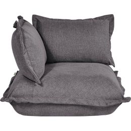 Tom Tailor HOME Sofa-Eckelement Cushion, im lässigen Kissenlook, mit softer Kaltschaumpolsterung, grau