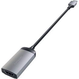 Satechi Type-C HDMI Adapter 4K 60Hz Adapter zu HDMI, USB Typ C, grau