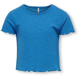 Kids Only Kognella S/S O-Neck Top NOOS JRS T-Shirt blau in 134/140