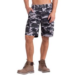 BlauerHafen Cargobermudas Herren Heer Camouflage Cargo Shorts Baumwolle Combat Arbeitskleidung 6 Cargotasche