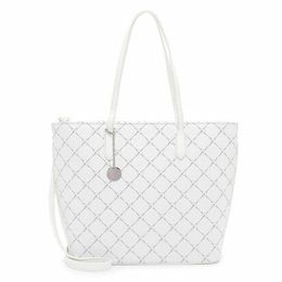 Tamaris Anastasia Classic Shopper Tasche 31 cm white-white