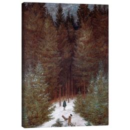 Posterlounge Leinwandbild Caspar David Friedrich