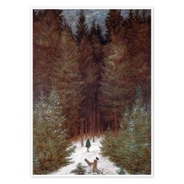 Posterlounge Poster Caspar David Friedrich