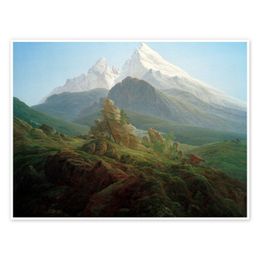 Posterlounge Poster Caspar David Friedrich