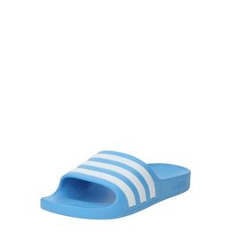 adidas Sportswear Badeschuh 'Adilette Aqua' Jungen Gr&ouml;&szlig;e 34 azur / wei&szlig;