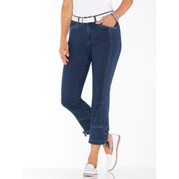 Bequeme Jeans Casual Looks Gr. 46, Normalgrößen, blau (blue, stone, washed) Damen Jeans