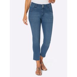 7/8-Jeans Inspirationen Gr. 46, Normalgrößen, blau (blue, bleached) Damen Jeans Ankle 7/8
