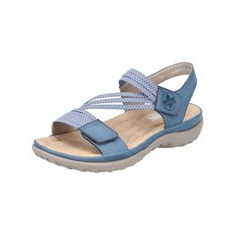 Rieker Strap Sandals female Blue size 36