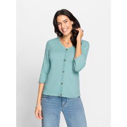 Strickpullover Inspirationen "Pullover" Gr. 48, grün (mint) Damen Pullover