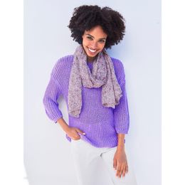 3/4 Arm-Pullover Heine "Pullover" Gr. 38, lila (lavendel) Damen Pullover