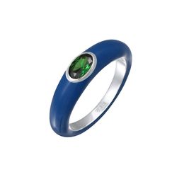 Elli Ring Damen Gr&ouml;&szlig;e 56 blau / gr&uuml;n / silber