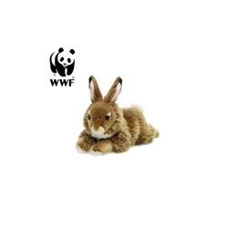 WWF Plüschtier Hase (19cm, liegend) lebensecht Kuscheltier Stofftier Rabbit