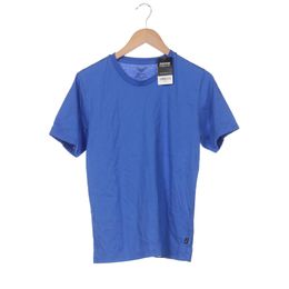 TRIGEMA Herren T-Shirt, blau, Gr. 46