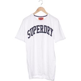 Superdry Herren T-Shirt, weiß