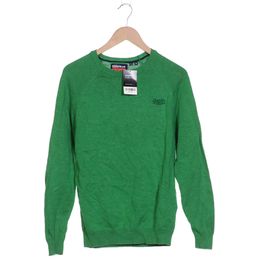 Superdry Herren Pullover, grün, Gr. 48