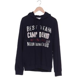 CAMP DAVID Herren Kapuzenpullover, marineblau