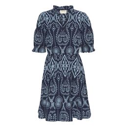 Cream Kleid 'Lainey' Damen Größe 38 blaumeliert Winterkleid