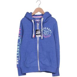 Superdry Damen Kapuzenpullover, blau