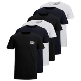 Jack & Jones Jack & Jones Shirt male Blue, Black, White size XXL