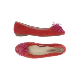 Paul Green Damen Ballerinas, rot