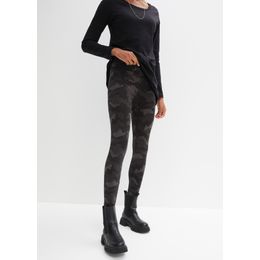 bonprix Leggings (2er-Pack), schwarz, mit Baumwolle