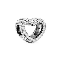 Pandora Charm Signature Offenes Metallperlen Herz 797516