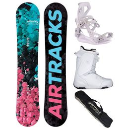 Airtracks Snowboard Damen Snowboard Polygonal Rocker »Mod. 22/23 (4er-Pack)