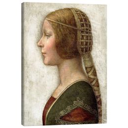 Posterlounge Leinwandbild Leonardo da Vinci
