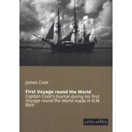 First Voyage round the World - James Cook, Kartoniert (TB)