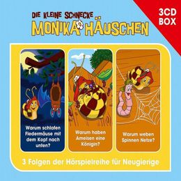 Hörspielbox. Vol.3, 3 Audio-CDs.Vol.3,3 Audio-CD - Die Kleine Schnecke Monika Häuschen, Kleine Schnecke Monika Häusche (Hörbuch)