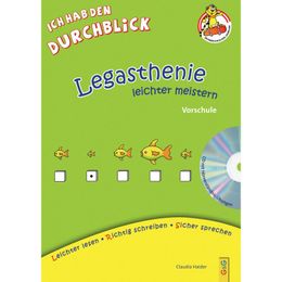Legasthenie leichter meistern - Vorschule, m. Audio-CD - Claudia Haider, Kartoniert (TB)