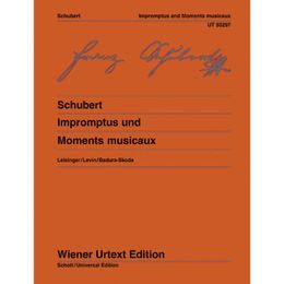 Universal Edition Wiener Urtext Edition / Impromptus und Moments Musicaux - Impromptus und Moments Musicaux, Kartoniert (TB)