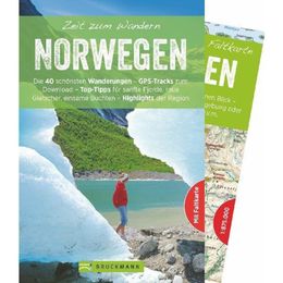 Bruckmann Zeit zum Wandern Norwegen - Martin Dietrichs, Michael Moll, Kartoniert (TB)