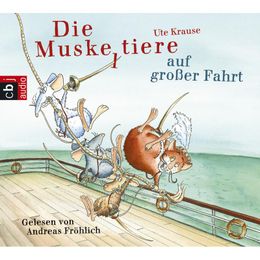 cbj Die Muskeltiere - 2 - Die Muskeltiere auf großer Fahrt - Ute Krause (Hörbuch)