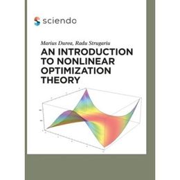 De Gruyter An Introduction to Nonlinear Optimization Theory - Marius Durea, Radu Strugariu, Gebunden
