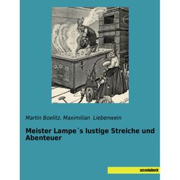 Meister Lampes lustige Streiche und Abenteuer - Martin Boelitz, Maximilian Liebenwein, Kartoniert (TB)