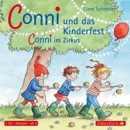 Silberfisch Meine Freundin Conni - ab 3 - Conni und das Kinderfest / Conni im Zirkus (Meine Freundin Conni - ab 3),1 Audio-CD - Liane Schneider (Hörbuch)