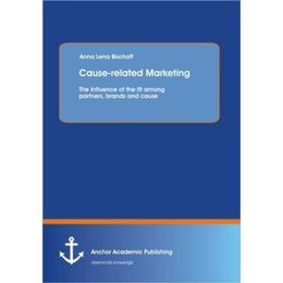 Cause-related Marketing: The Influence of the fit among partners, brands and cause - Anna Lena Bischoff, Kartoniert (TB)