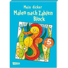 Mein dicker "Malen nach Zahlen" Block, Kartoniert (TB)