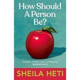 Vintage How Should a Person Be? - Sheila Heti, Kartoniert (TB)