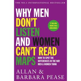 Why Men Don't Listen and Women Can't Read Maps - Allan Pease, Barbara Pease, Taschenbuch