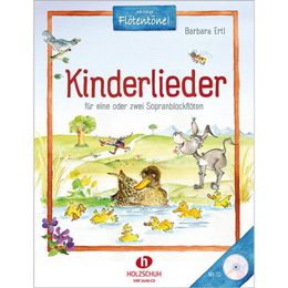 Kinderlieder (mit CD) - Barbara Ertl, Kartoniert (TB)