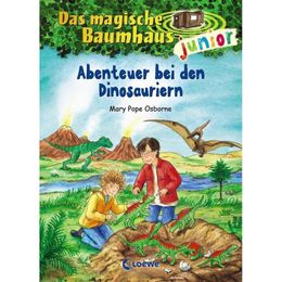 Loewe Verlag Abenteuer bei den Dinosauriern / Das magische Baumhaus junior Bd.1 - Mary Pope Osborne, Gebunden