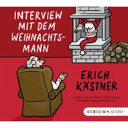Interview mit dem Weihnachtsmann,Audio-CD - Erich Kästner (Hörbuch)