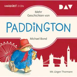 Mehr Geschichten von Paddington,2 Audio-CDs - Michael Bond (Hörbuch)