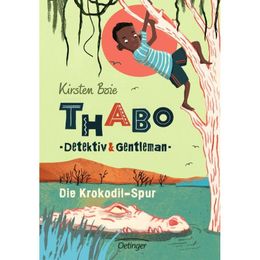 Oetinger Die Krokodil-Spur / Thabo - Detektiv & Gentleman Bd.2 - Kirsten Boie, Gebunden