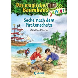 Loewe Suche nach dem Piratenschatz / Das magische Baumhaus junior Bd.4 - Mary Pope Osborne, Gebunden